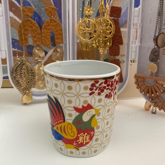 Cost Plus World Market | Accents | Collectible Ceramic Rooster Cup ...
